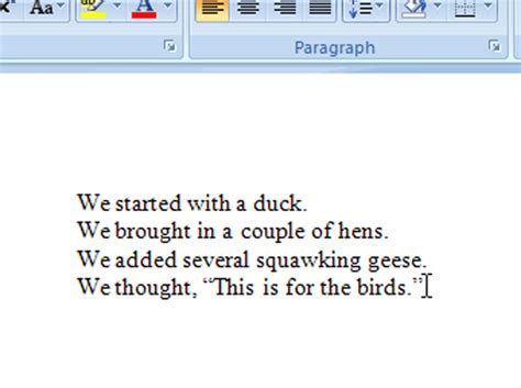 How To Convert Text To A Numbered List In Word 2007 Dummies