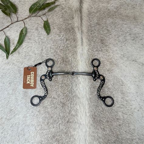 Daisy Snaffle Shank Bit Ideal Western Saddlery