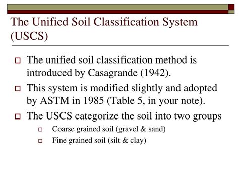 PPT SOIL CLASSIFICATION PowerPoint Presentation ID