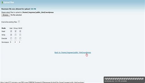 Wordpress How To Install The Engine To Hostgator Server Manual Installation Template