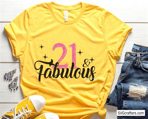 21 And Fabulous Svg Png 21st Birthday 21st Svg Hello 21 Svg