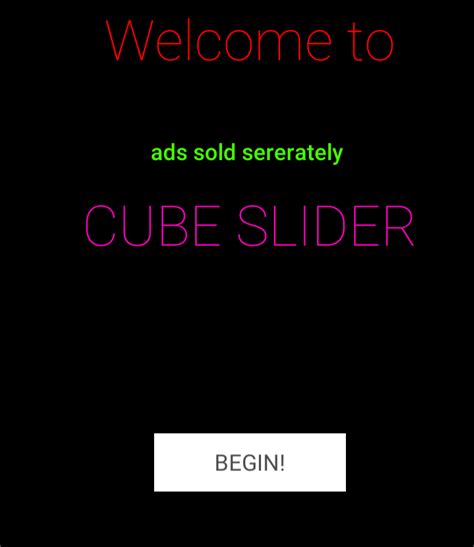 Cube Slider By Itsmesmo