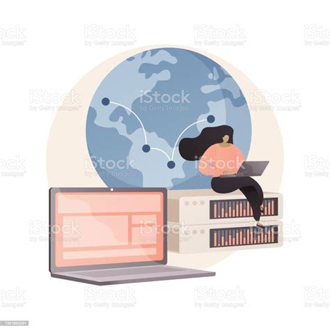 Proxy Server Abstract Concept Vector Illustration Stock Illustration Download Image Now Vpn