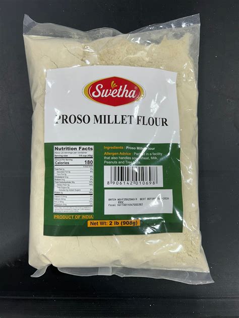 Swetha Proso Millet Flour 2lb Utsav Supermarket