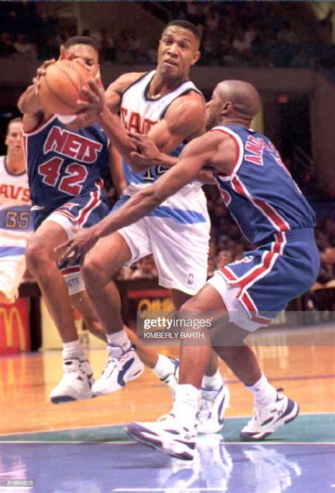 Cleveland Cavaliers Bobby Phills Is Trapped Between New Jersey Nets News Photo Getty Images