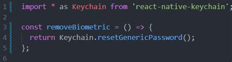 secure mobile app credentials in react native mobile app development services