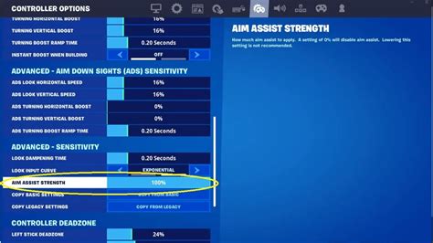 How To Turn On Aim Assist In Fortnite