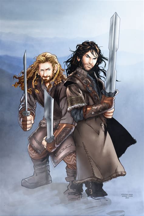 The Hobbit Fili And Kili By Annecain On Deviantart