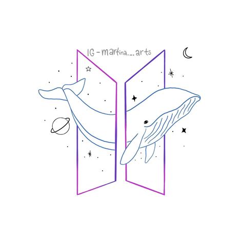 Line Art Bts Whale Tattoo Anime Idee Per Tatuaggi Tatuaggi X