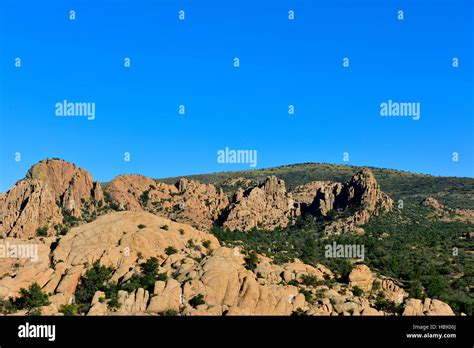 Rugged Rocky Wilderness Terrain Near Granite Dells Prescott Arizona