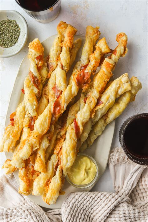 5 Ingredient Puff Pastry Cheese Twists With Gruyère Cooking In My Genes