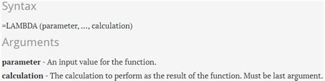 First Time Using Excel Lambda Functions In Office 365 Neil Mcniven