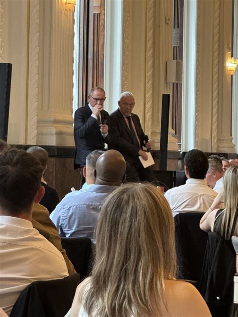 Enjoying The Sporting Lunch In Birmingham Courtesy Of Thursfields