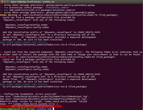 invoking make cmake check build system failed · issue 4 · mrlacquer