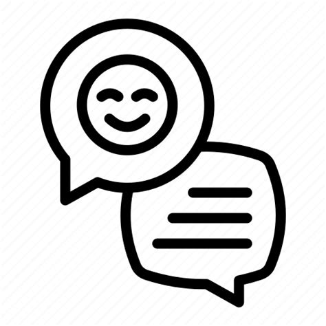 Chat Communication Message Talk Bubble Emoticon Icon Download On Iconfinder