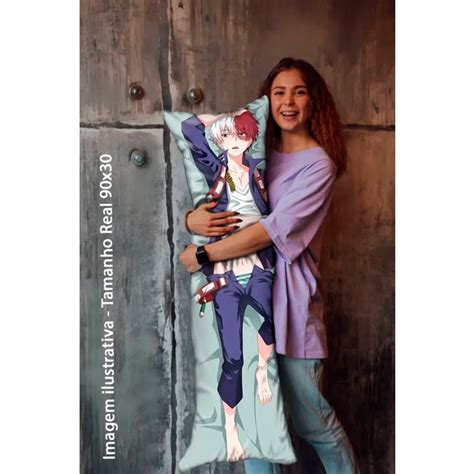 Dakimakura Shouto Todoroki My Hero Academia Travesseiro Anime Com