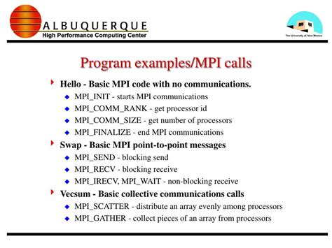 Ppt Mpi Workshop I Powerpoint Presentation Free Download Id5196517