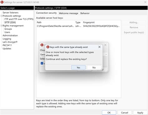 Filezilla Pro Enterprise Server How To Configure Sftp Filezilla Pro