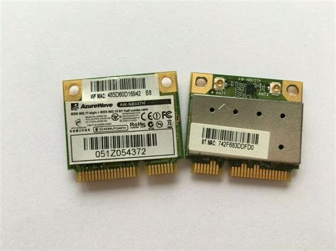 Realtek Realtek Rtl8188cebt Azure Wave Aw Nb057h Mini Pci E Wi Fi