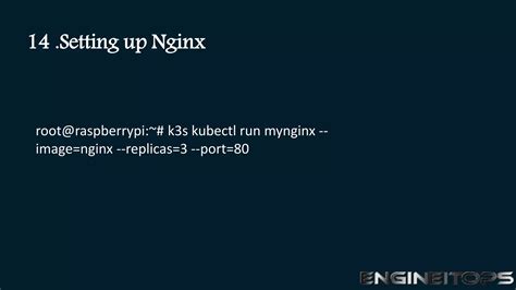 Implementing Lightweight Kubernetesk3s On Raspberry Pi Stack Sangam
