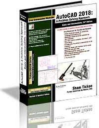 AutoCAD A Problem Solving Approach Basic And Intermediate Book By Prof Sham Tickoo And