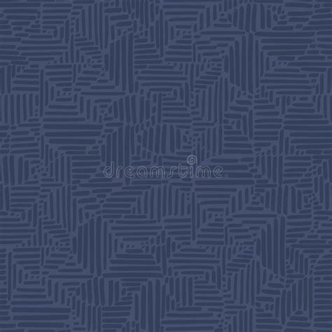 Hand Drawn Abstract Seamless Pattern Geometric Background Simple Style Great For Textiles