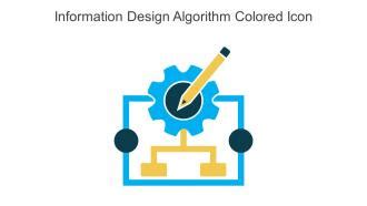 Information Design Algorithm Colored Icon In Powerpoint Pptx Png And
