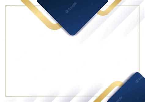 Premium Vector Modern Blue And Gold Abstract Background Vector