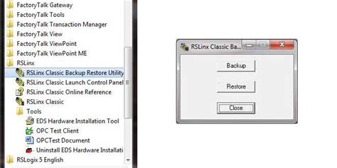 How To Backup Your RSLinx Classic Configuration The Automation Blog