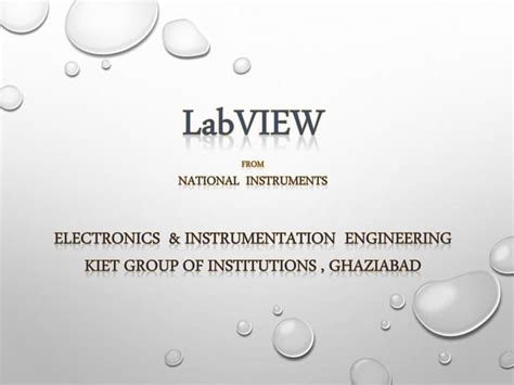 Labview Introduction Ppt Programming Languages Computing