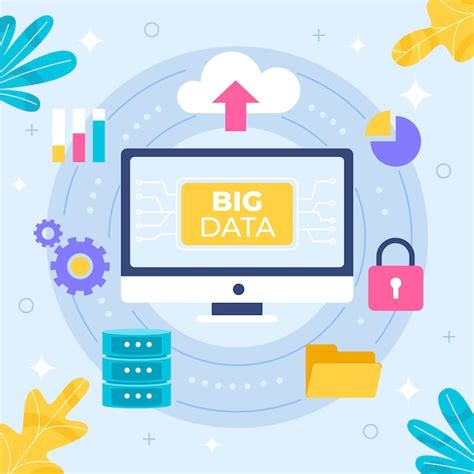 빅데이터 일러스트 이미지 Freepik에서 무료 다운로드