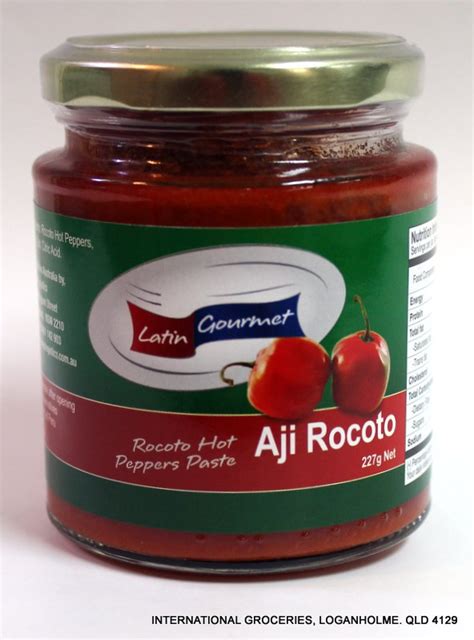Latin Gourmet Aji Rocoto Rocoto Hot Pepper Paste 227g Gs International Groceries Gs