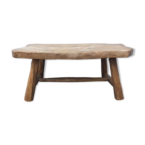 Table Basse En Orme Massif Selency