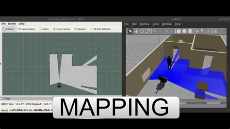Ghada Ben Debba On Linkedin Ros Gazebo Rviz Ros Gazebo Mapping