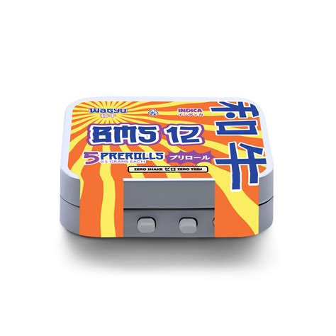 Bms 12 Pre Roll Indica Istar Distro