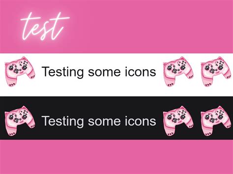 Pink Controller Emote Twitch Emote Discord Emote Pink Emotes Girl