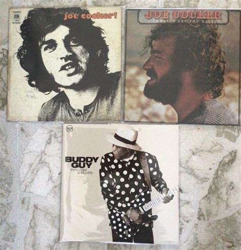 Buddy Guy Joe Cocker 3 X Albums Inc 1 Double Lp Flere Titler Lp