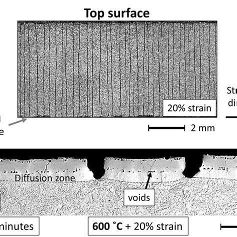 A Top And B Cross Section Optical Inspections Of The Alsi Coating