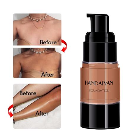 메이 컵 파운데이션 바디 페이스 메이크업 블랙 밀 컬러 리퀴드 파운데이션바디 파운데이션 Aliexpress