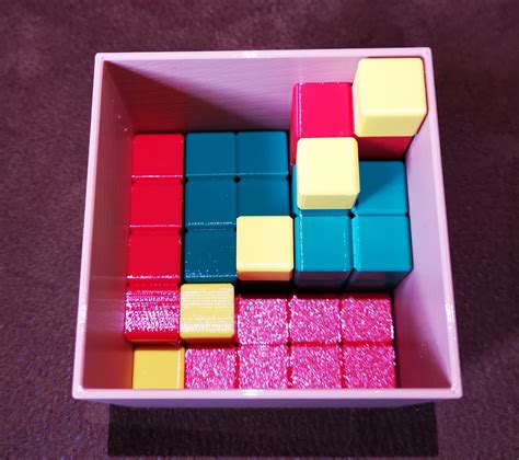 Cube Puzzle Game By GehirnMagNet Download Free STL Model Printables Com
