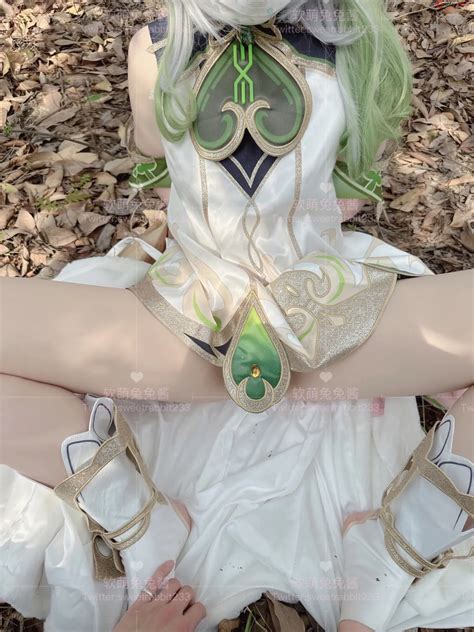 软萌兔兔酱 Sweetrabbit233 Cosplay Nahida Genshin Impact “74 Photos And 2