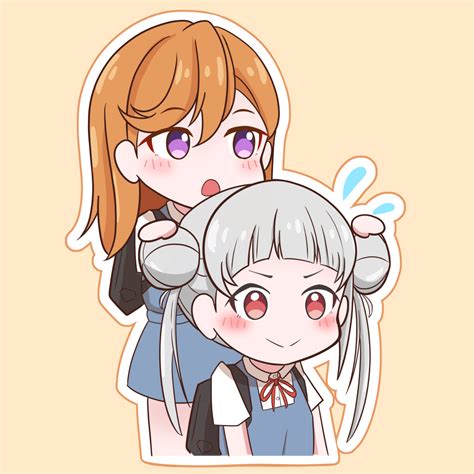 Shibuya Kanon And Arashi Chisato Love Live And 1 More Drawn By