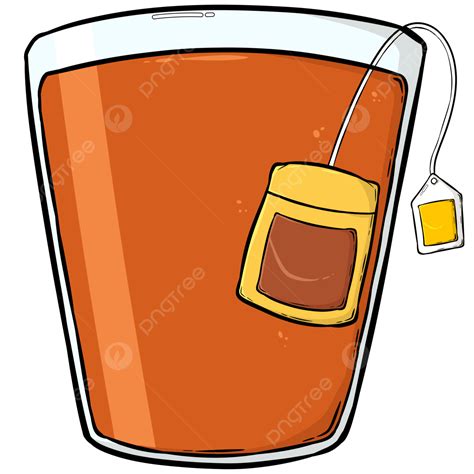 Vaso De Te Png Dibujos Té Vaso De Te Png Dibujos Té Marrón Png Y Psd