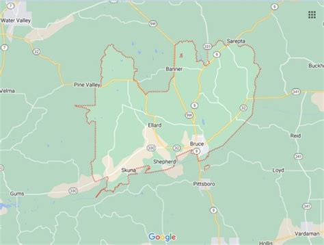 Where Is 38915 Zip Code Regional Map And Details