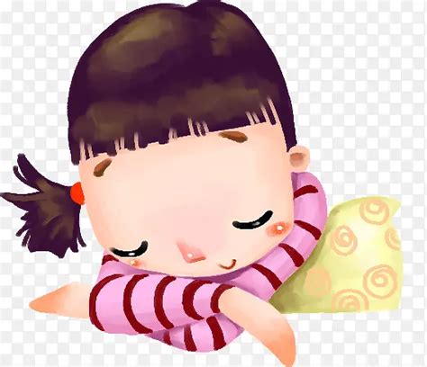 手绘可爱扎辫子女生png图片素材下载图片编号8000371 Png素材网