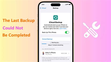 8 Methods To Fix The Last Backup Could Not Be Completed