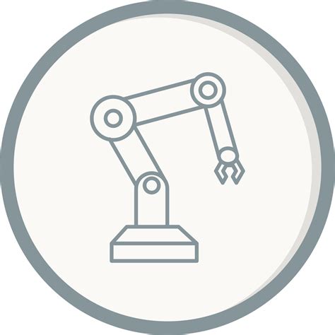 Robot Arm Vector Icon 19597127 Vector Art At Vecteezy