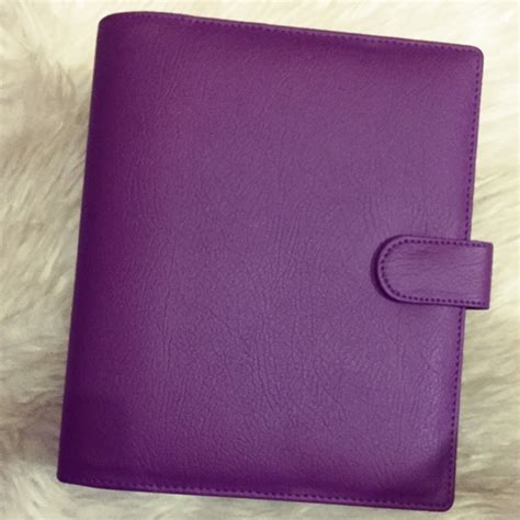 Jual Binder Kulit Polos Ungu Shopee Indonesia
