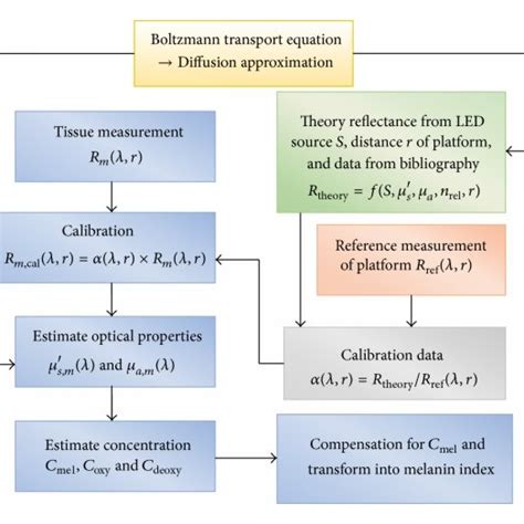 Algorithm Procedure To Obtain Tissue Properties Download Scientific