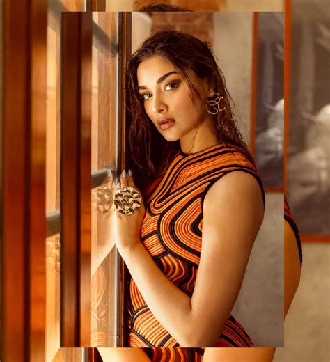Saiee Manjrekar Slays In Stripes And Sass